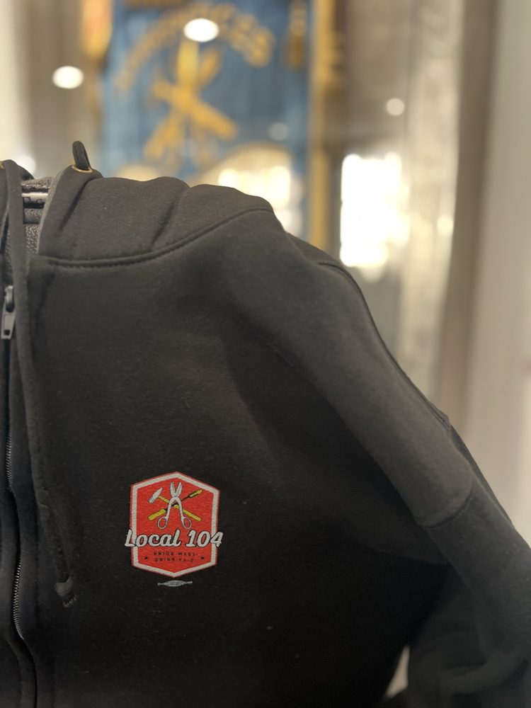 "Union Made, Union Paid" Zip-Up – SMW Local 104