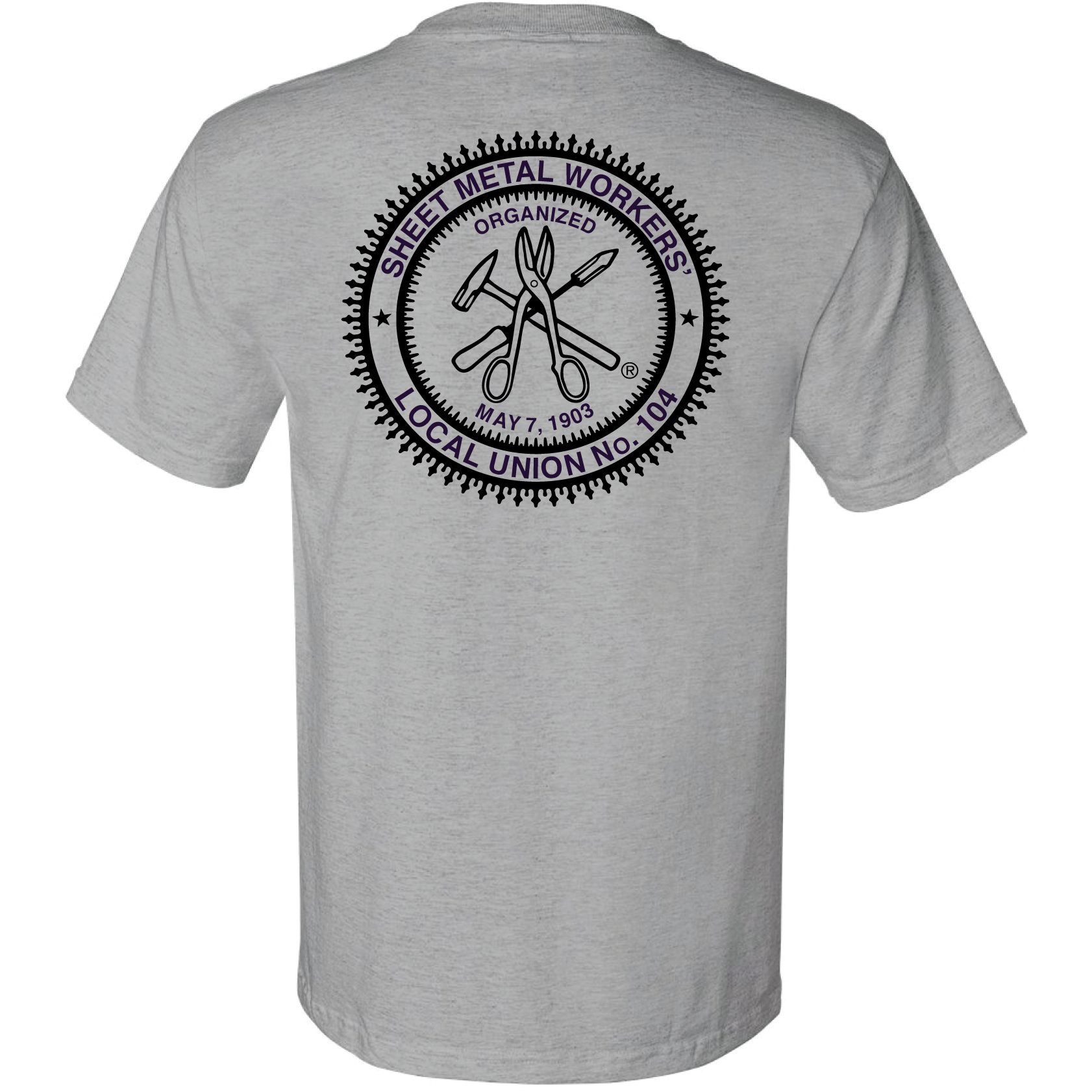 SMART 104 "Traditional" T-shirt – SMW Local 104